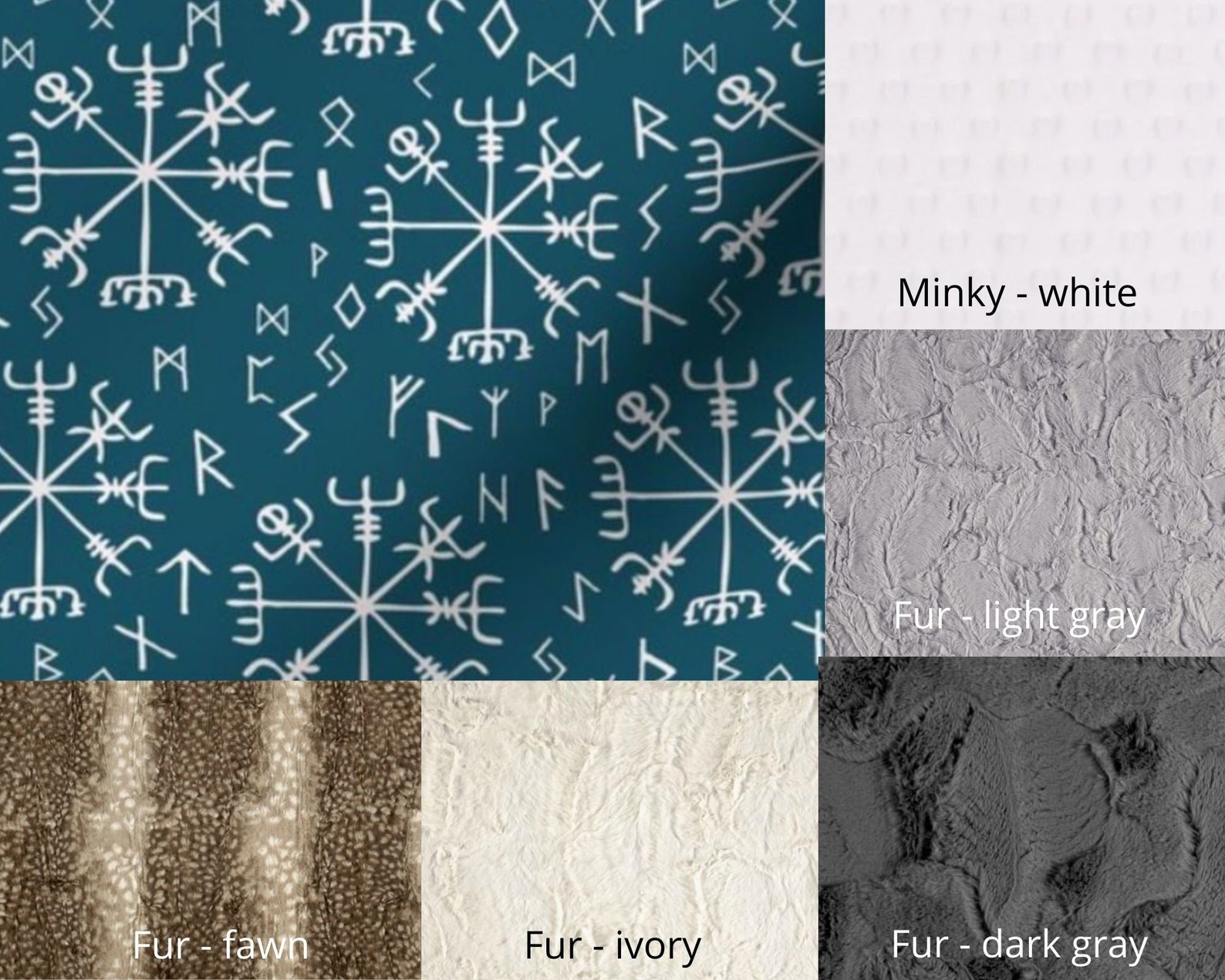 VIKING Runes Minky Blanket or Lovey Baby Blanket Minky and - Etsy