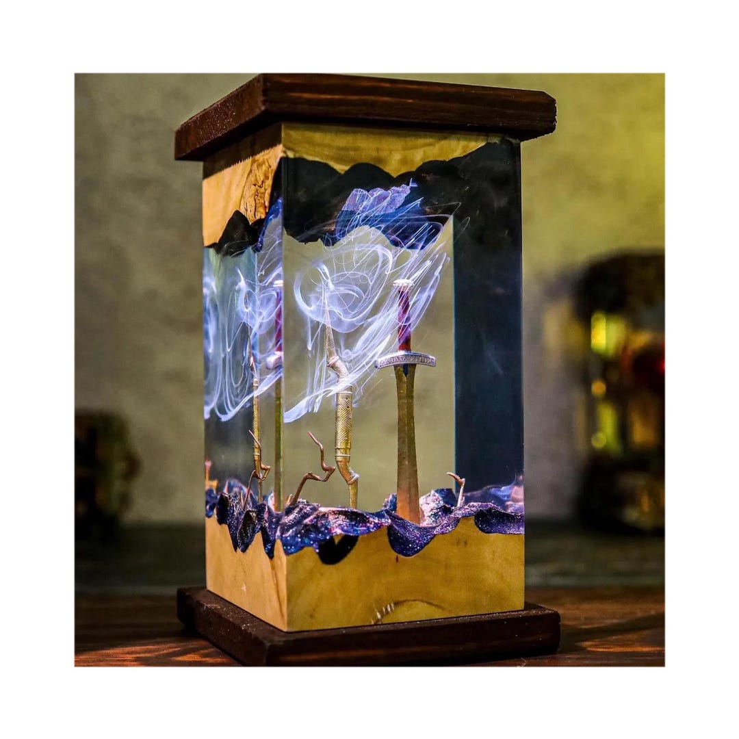 Percy Jackson Riptide Sword Lamp From Sea of Monsters Anaklusmos Sword ...
