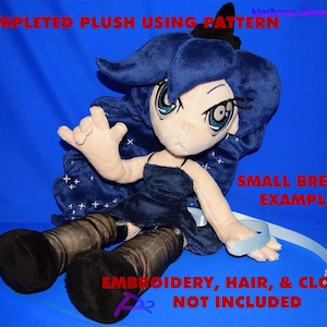 Anime Waifu Chibi Plush Body Pattern: DIY Sewing Tutorial (PDF) - Etsy