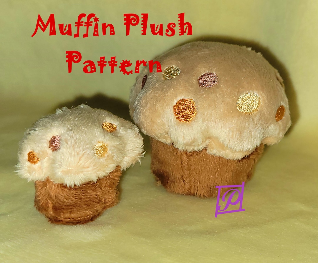 Muffin Plush Sewing Pattern: DIY ITH Tutorial (PDF) - Etsy