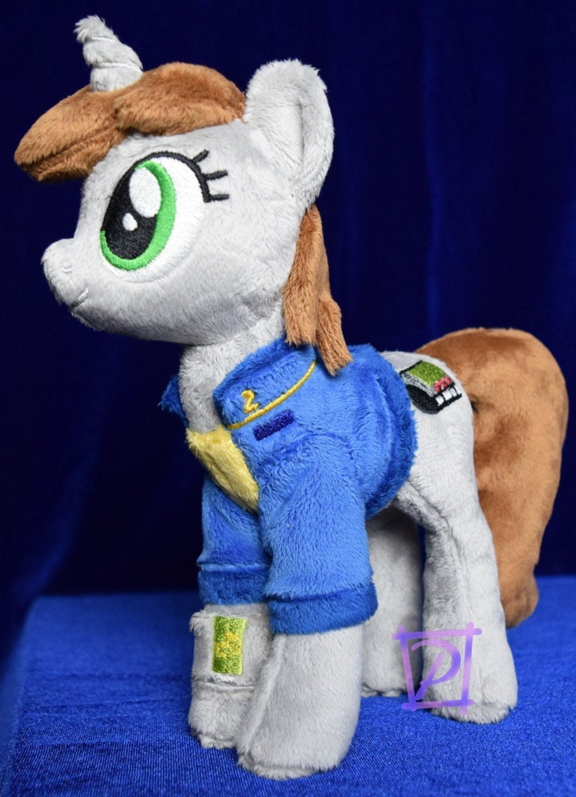 Little Pip 7.5" Beanie - Fallout Equestria Plush - Made to Order - Etsy