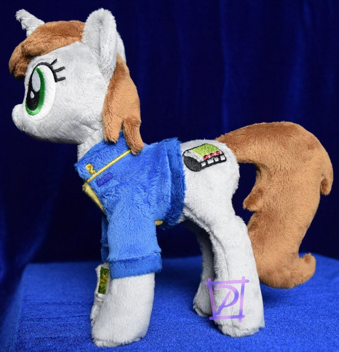 Little Pip 7.5" Beanie - Fallout Equestria Plush - Made to Order - Etsy