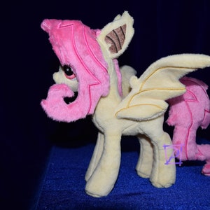 Flutterbat 7.5 Beanie My Little Pony Plush G4 Made to Order - Etsy
