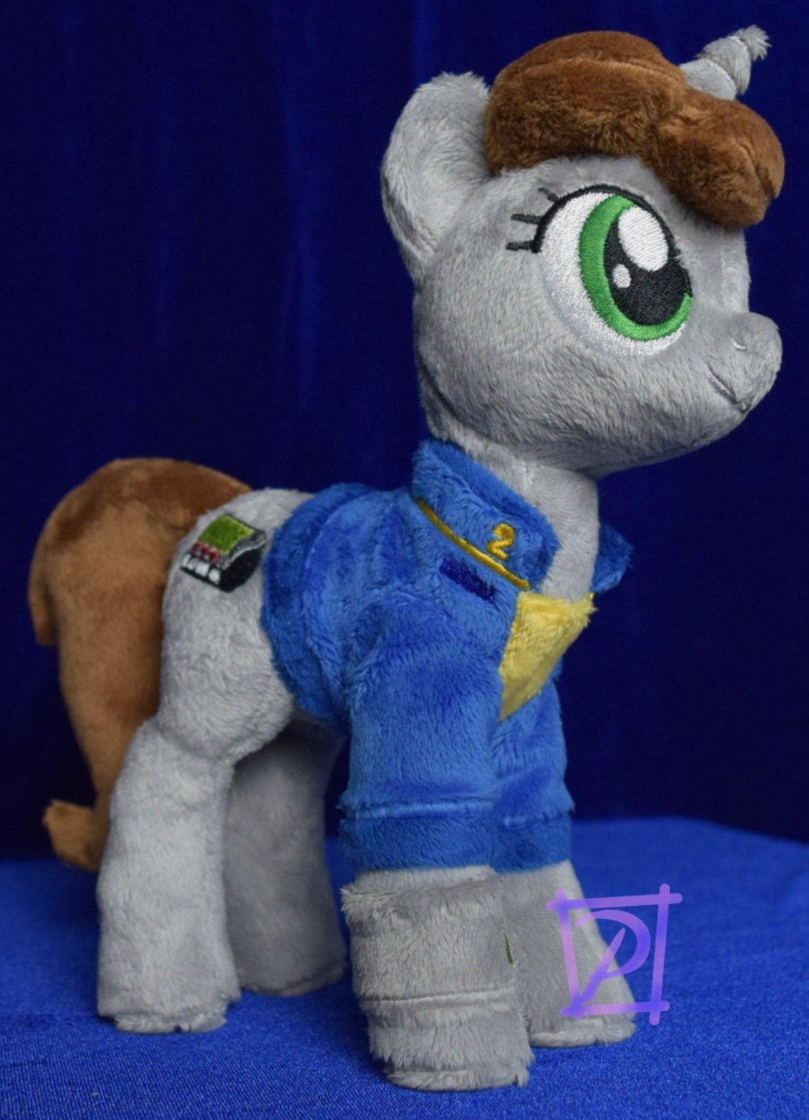 Little Pip 7.5" Beanie - Fallout Equestria Plush - Made to Order - Etsy