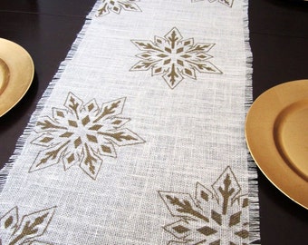 Hand Painted Table Runner - Etsy