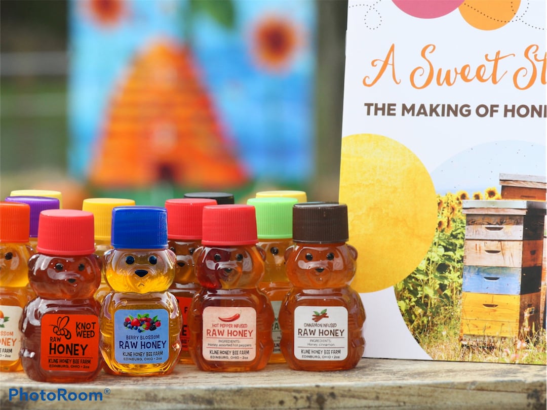 An Assorted Honey Sampling -- 11 Honey Filled Bears From the Hive 2oz ...