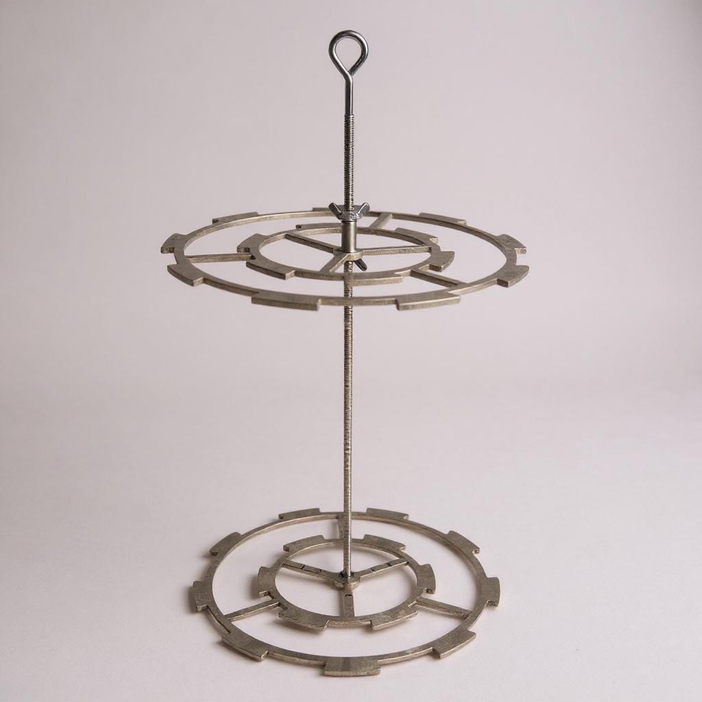 Candle Dipping Carousel for Taper Candles – Aluminum Candle Dipping ...