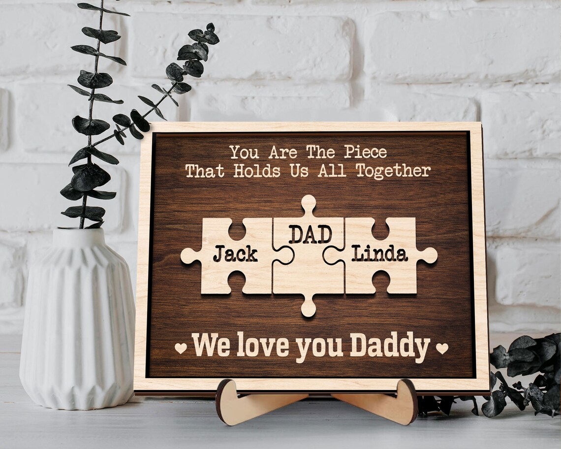 Fathers Day Puzzle Sign| Custom Fathers Day Puzzle Sign| You Are the ...