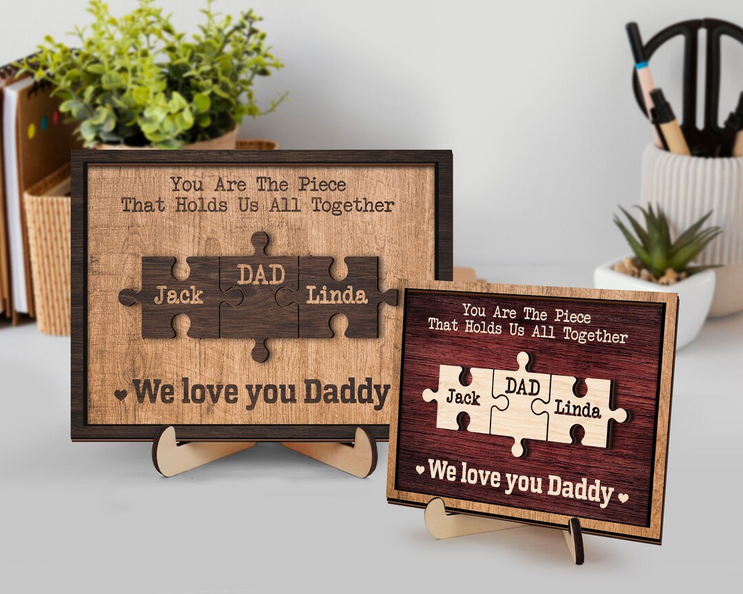 Fathers Day Puzzle Sign| Custom Fathers Day Puzzle Sign| You Are the ...
