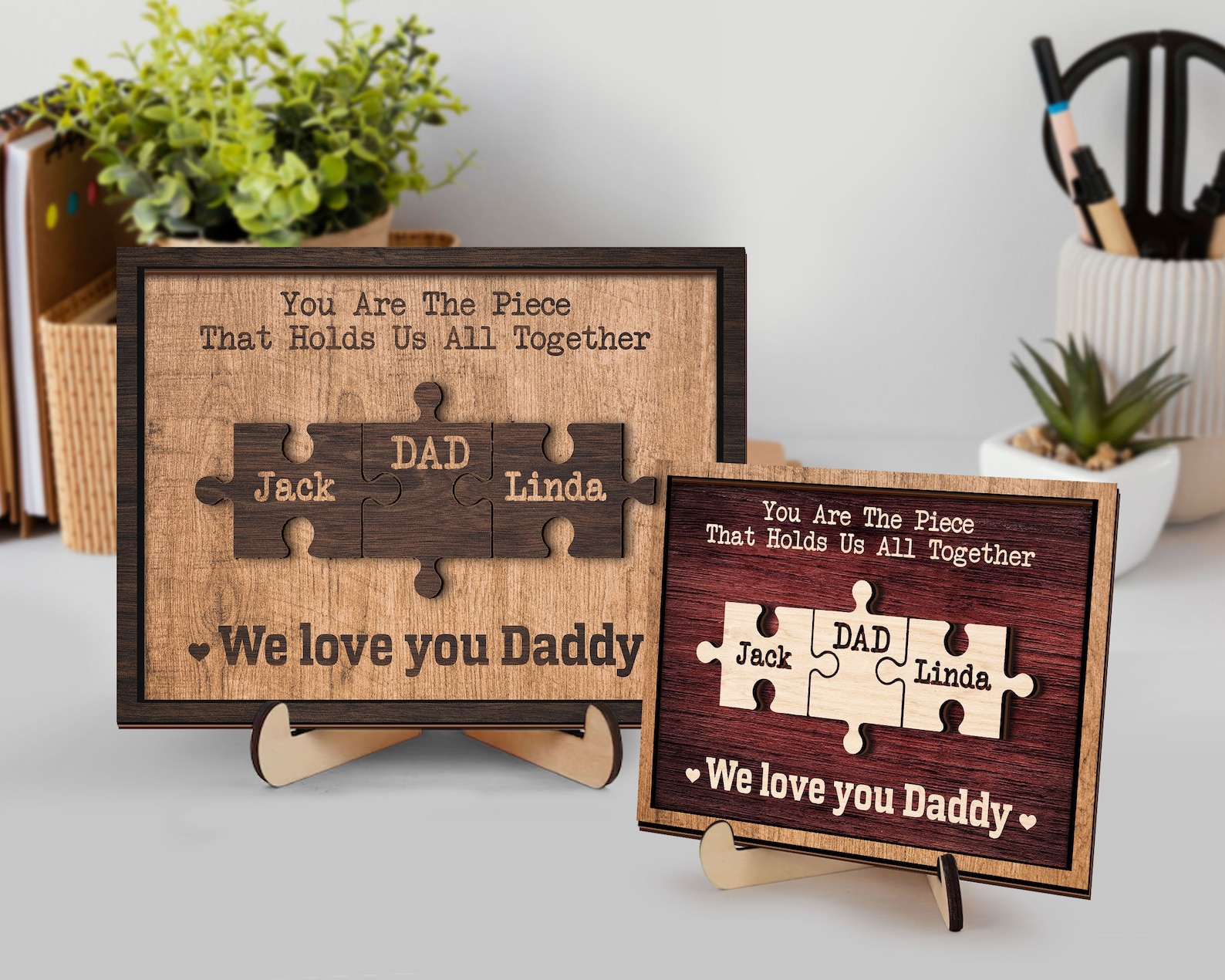 Fathers Day Puzzle Sign| Custom Fathers Day Puzzle Sign| You Are the ...