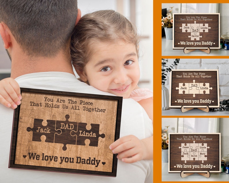 Fathers Day Puzzle Sign| Custom Fathers Day Puzzle Sign| You Are the ...