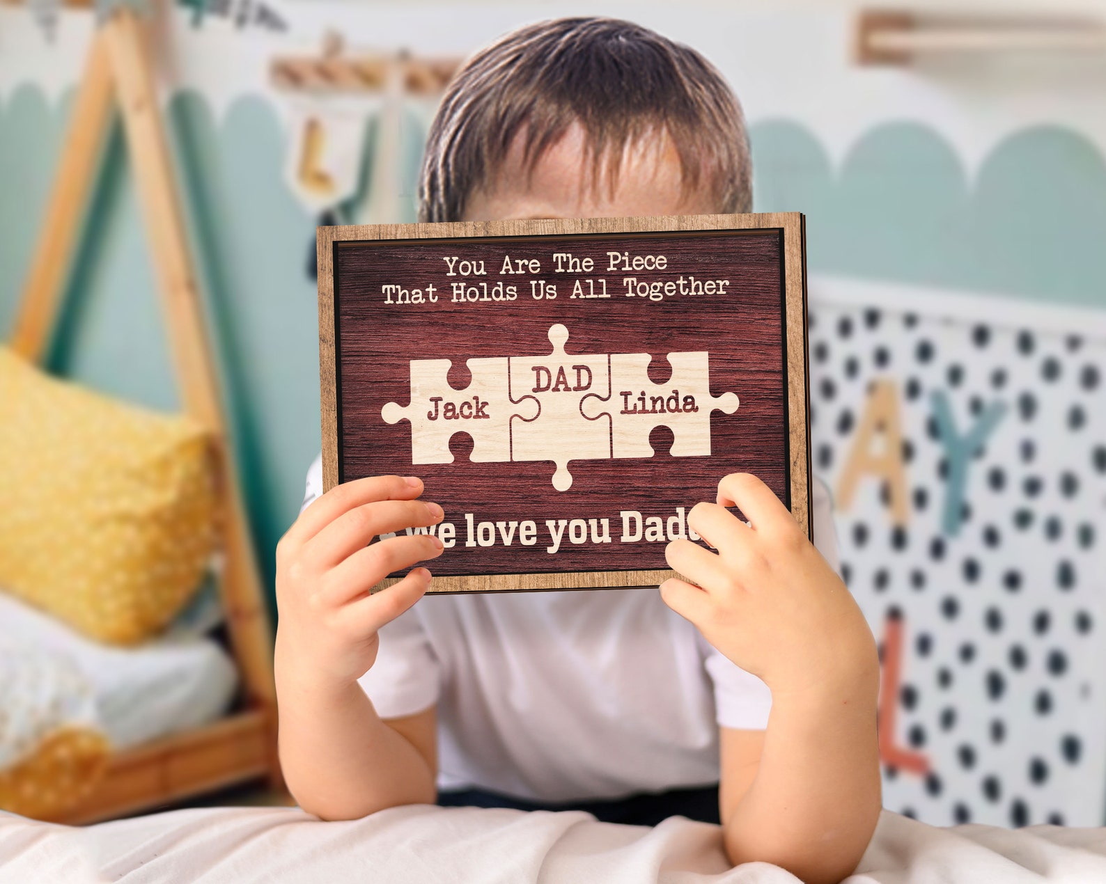 Fathers Day Puzzle Sign| Custom Fathers Day Puzzle Sign| You Are the ...