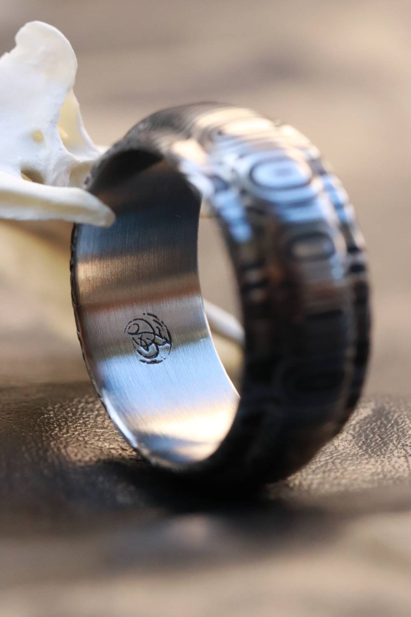 Stainles Damascus, Mens Rings, Wedding Band, Damascus Steel Ring ...