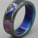 LIMITED Edition***solid Black Timascus, Zrti Ring 8mm Mens Timascus ...