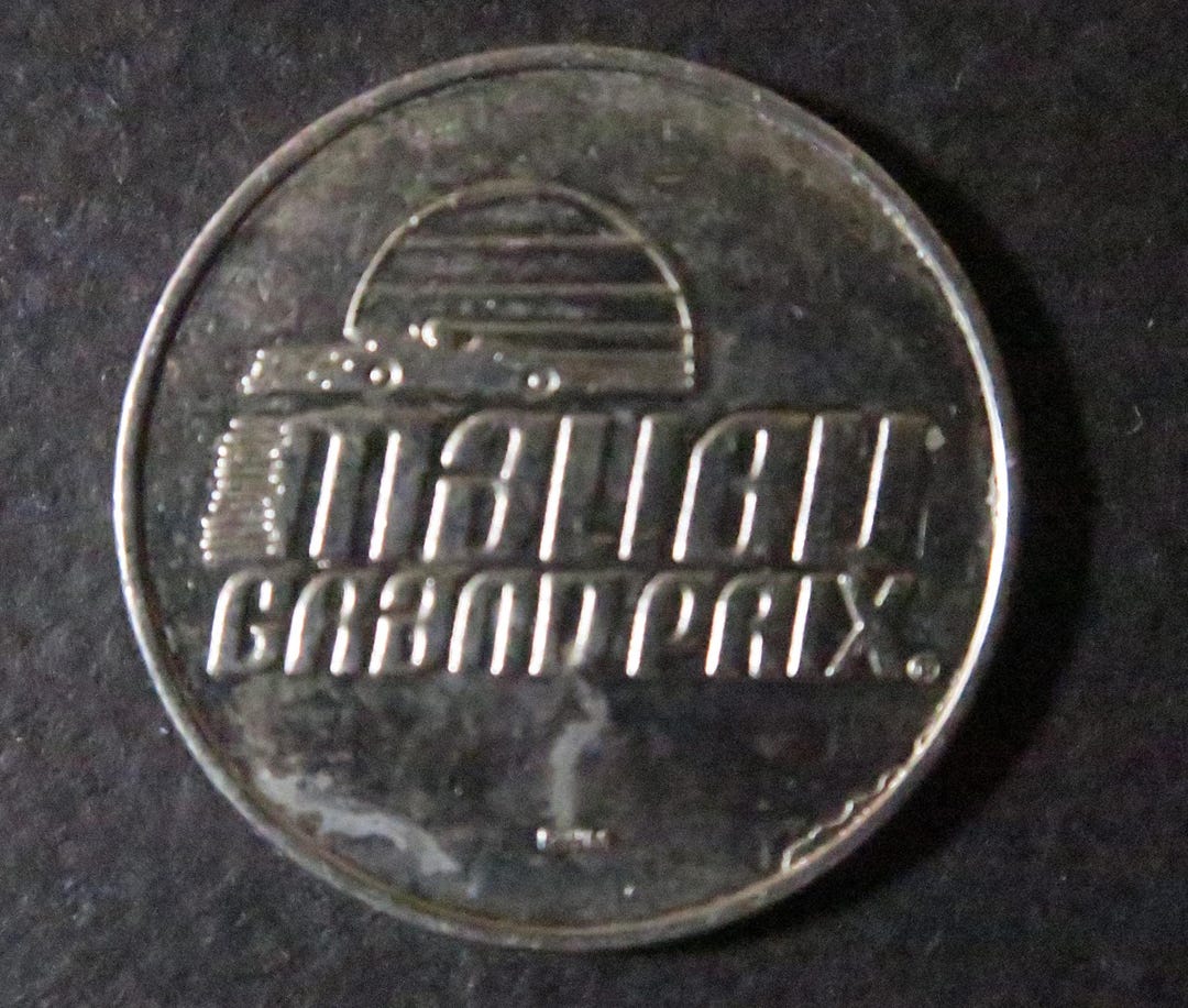 Malibu Grand Prix Token, Arcade Game - Etsy