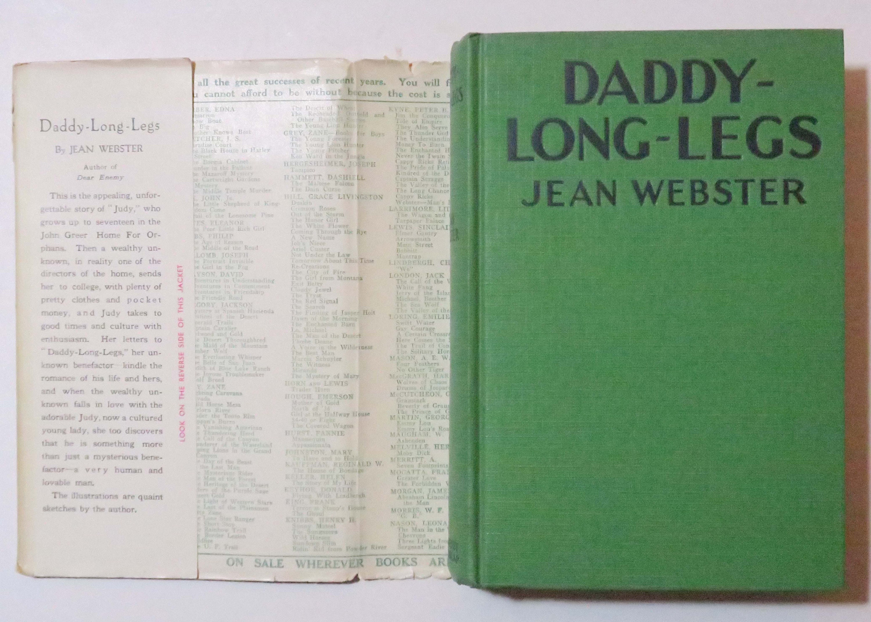 Daddy Long Legs by Jean Webster, 1912 - Etsy