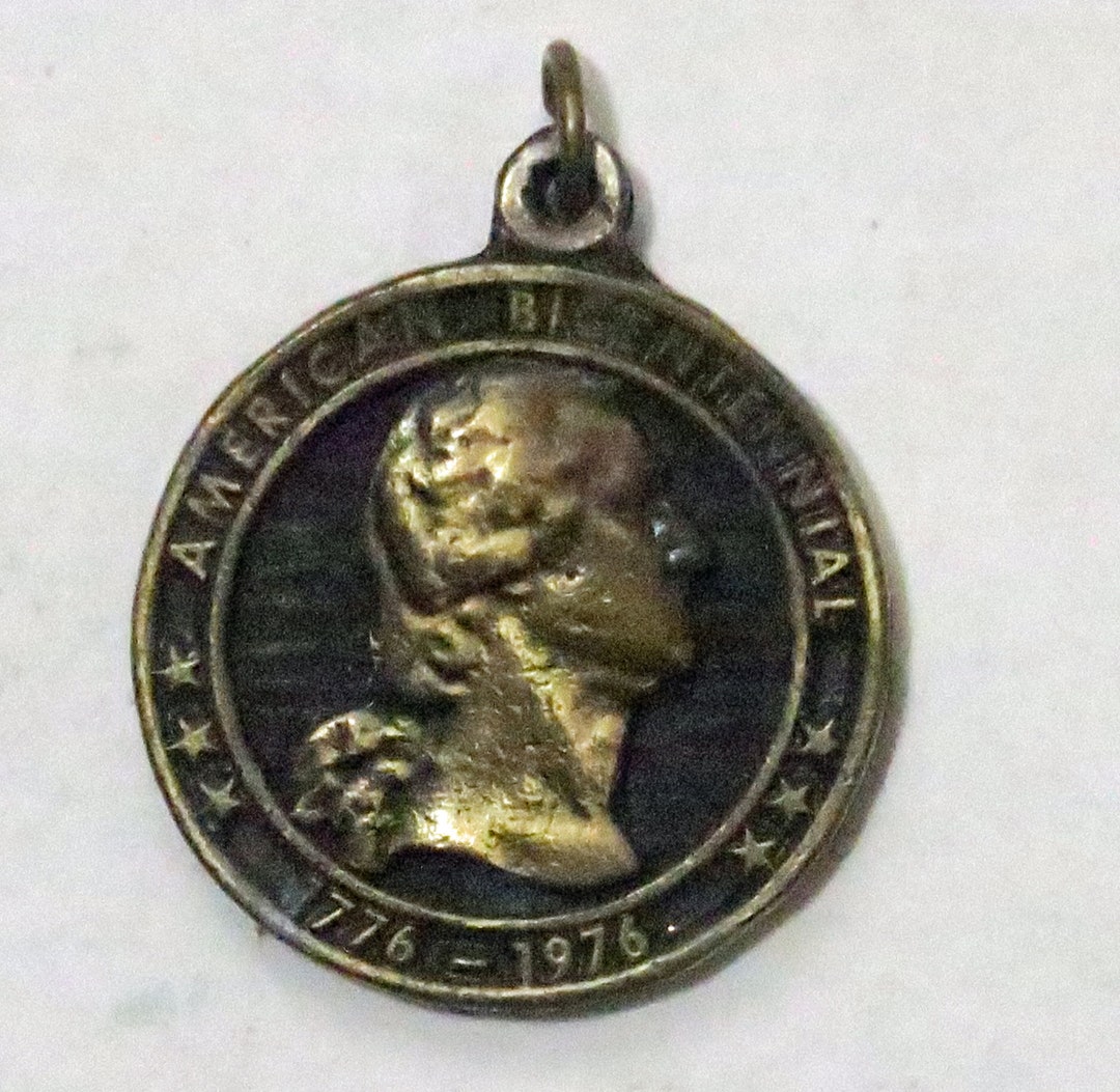American Bicentennial 1776 1976, George Washington, Pendant - Etsy
