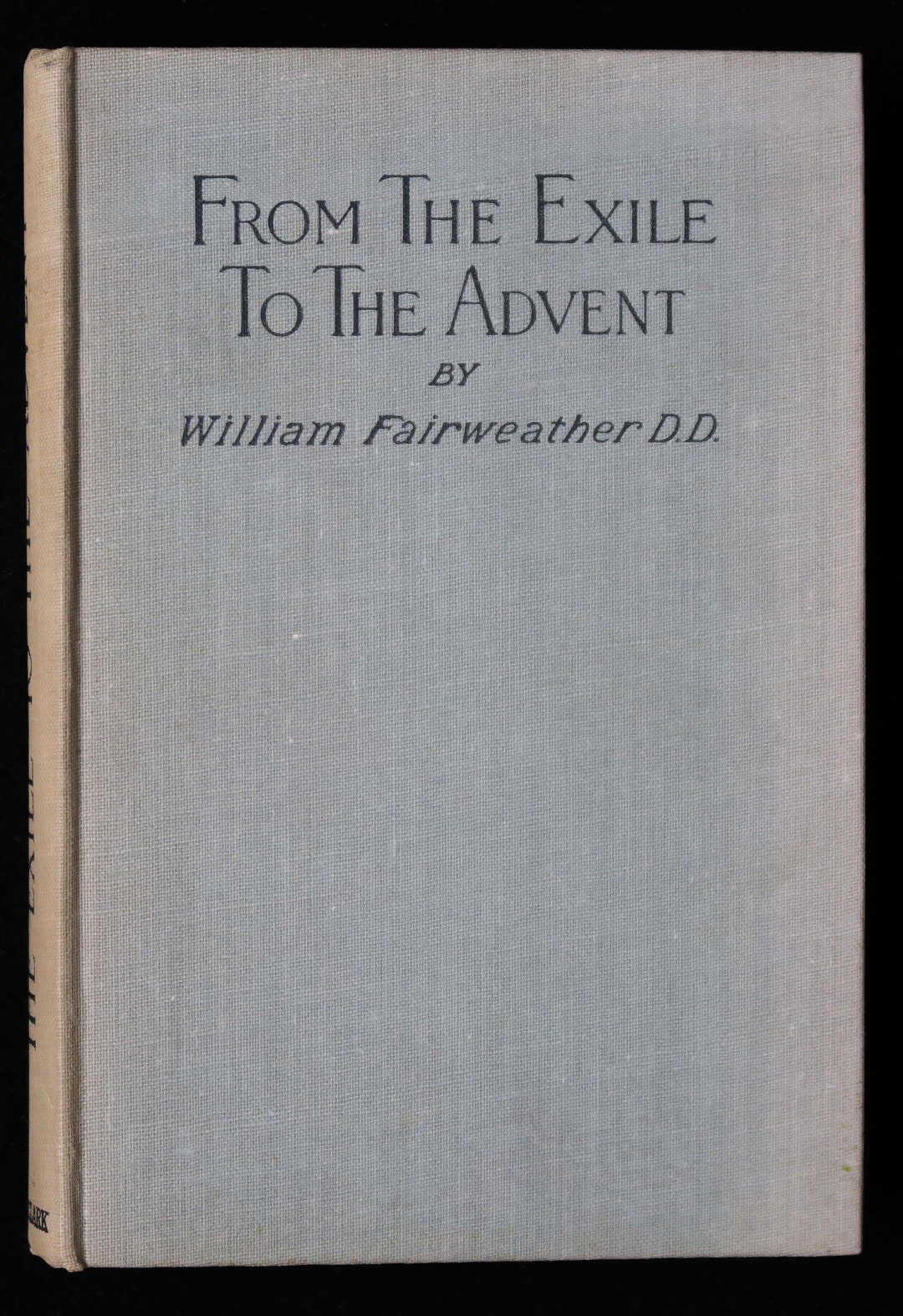 From the Exile to the Advent by William Fairweather, 1952 - Etsy