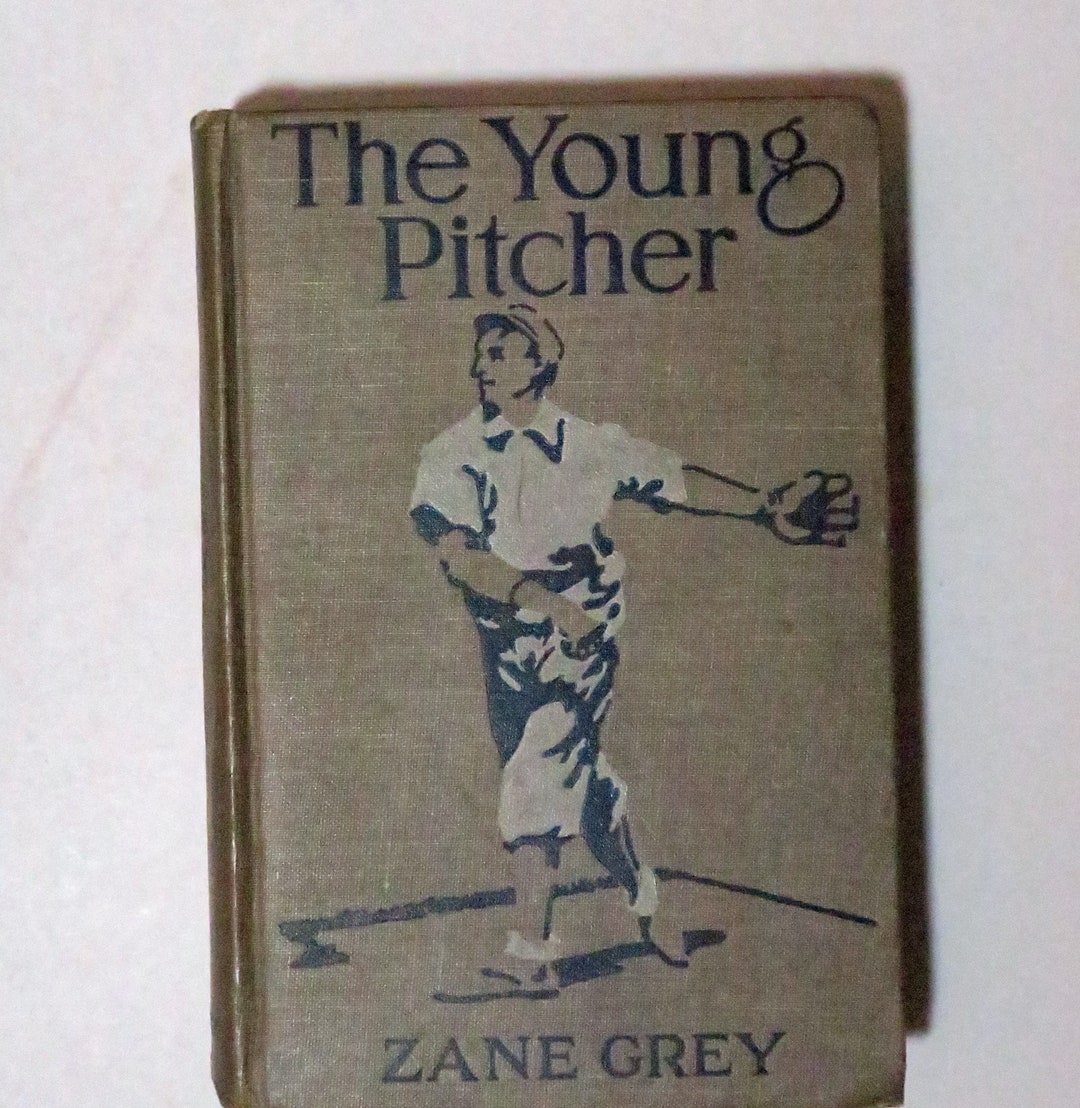 The Young Pitcher by Zane Grey, 1911 - Etsy