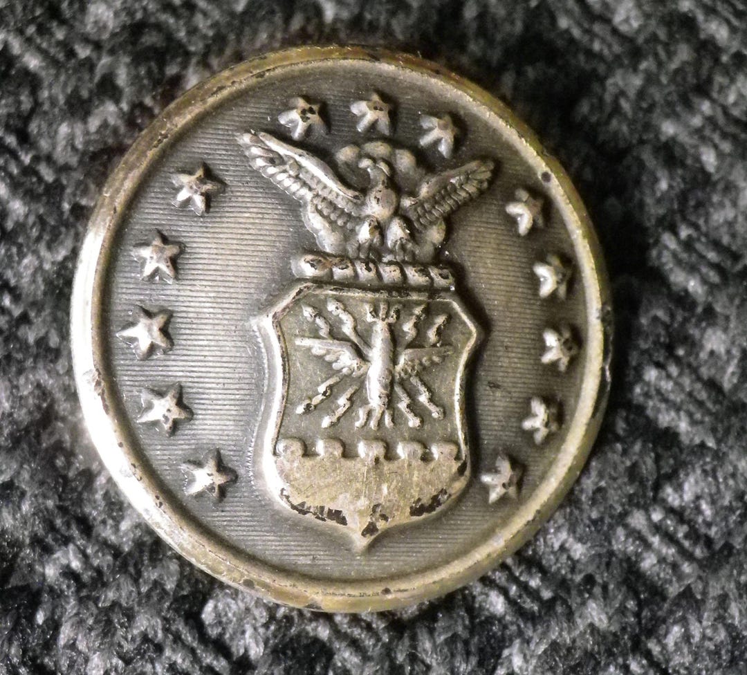 US Air Force Military Dress Button - Etsy