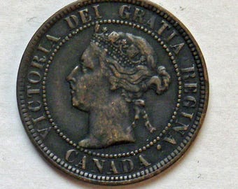 1900 Canadian One Cent - Choose by Grade - Queen Victoria - One Cent ...