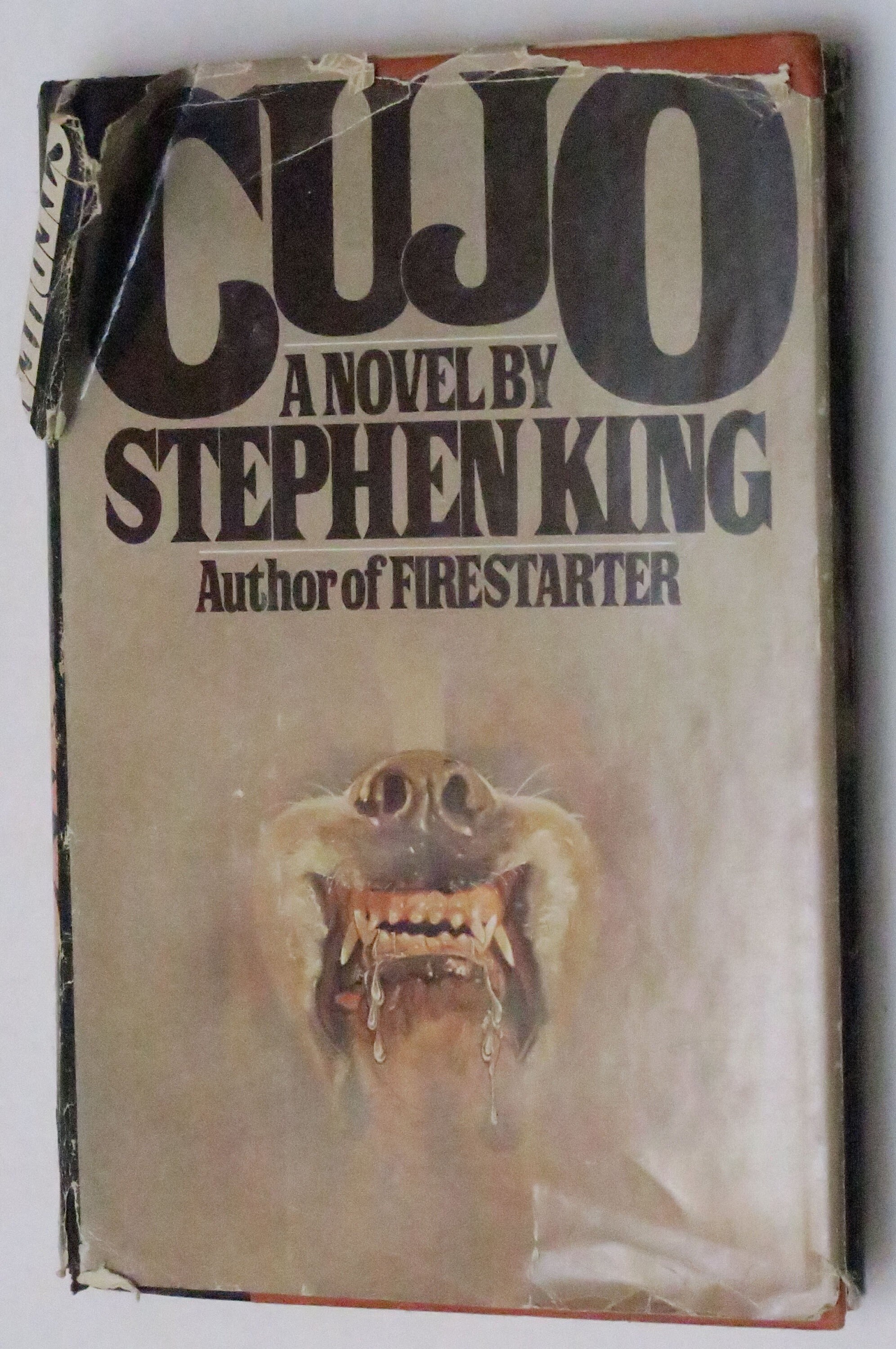 Old Book Cover Cujo