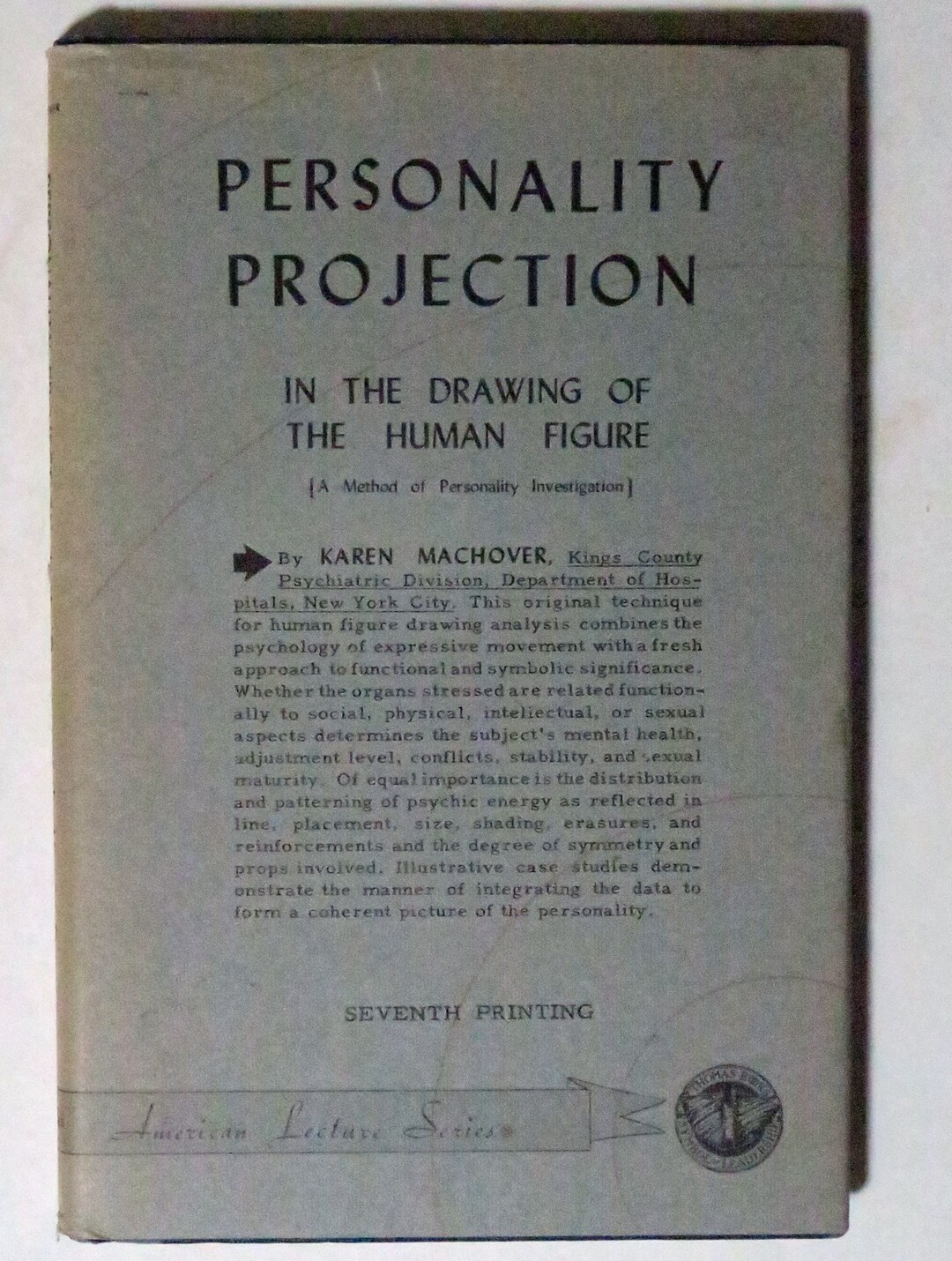 Personality Projection in the Drawing of the Human Figure by Karen ...