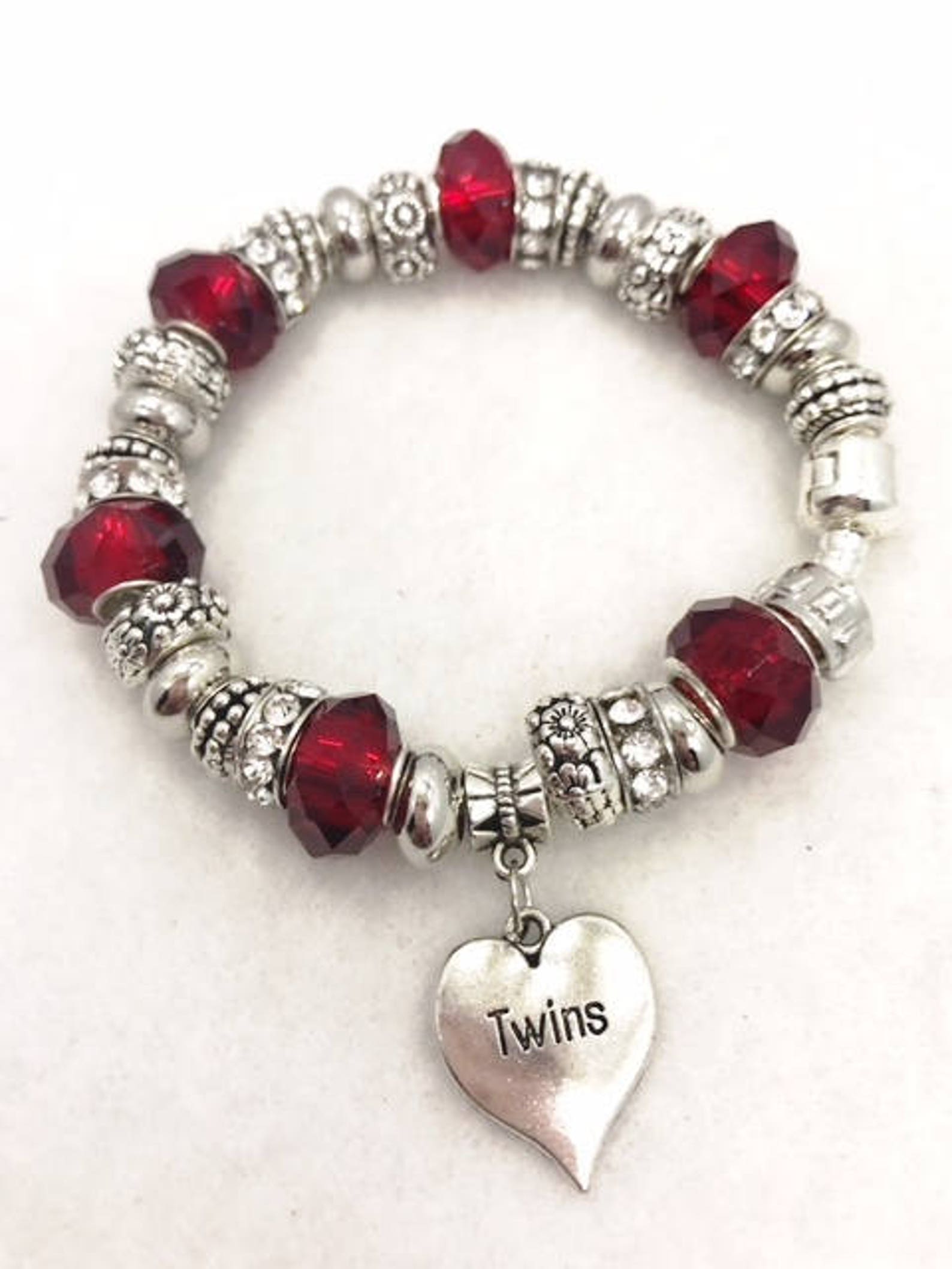 Twins European Style Charm Bracelet - Etsy