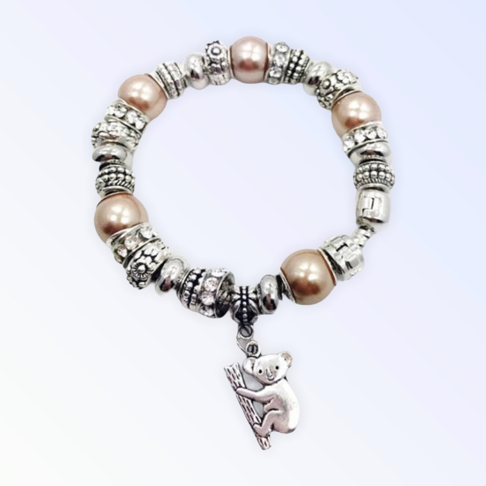 Koala Bear Charm Bracelet | Etsy