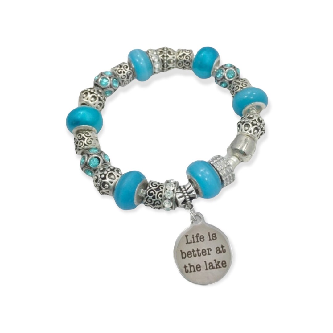 Lake Charm Bracelet - Etsy