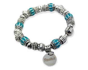 Realtor Charm Bracelet - Etsy