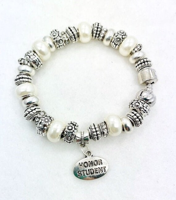 Honor Student Charm Bracelet | Etsy