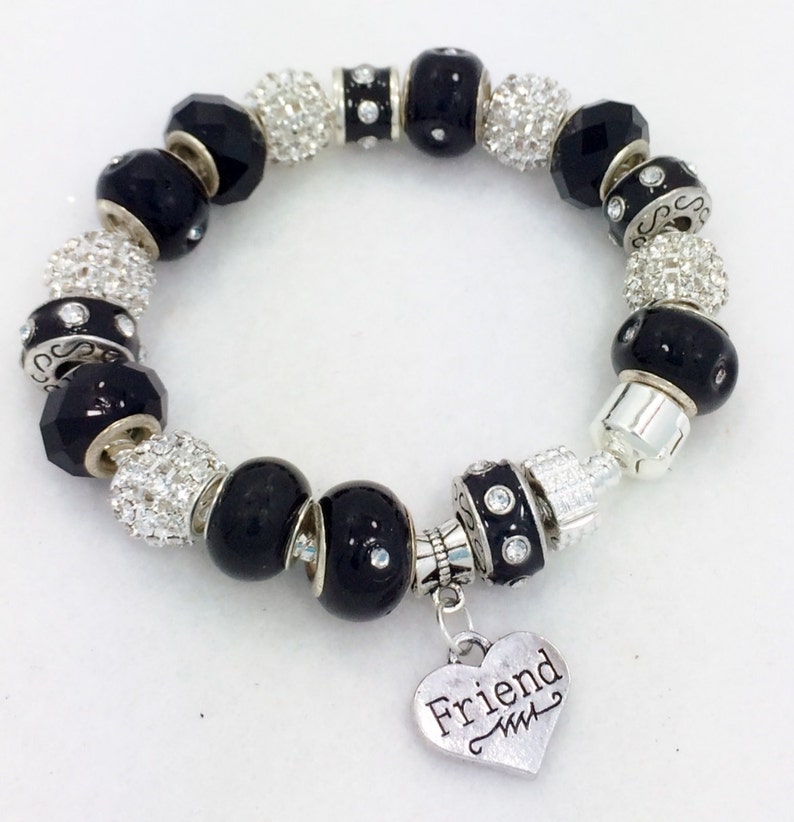 Friend European Style Charm Bracelet - Etsy
