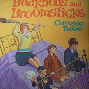 bedknobs and broomsticks coloring pages