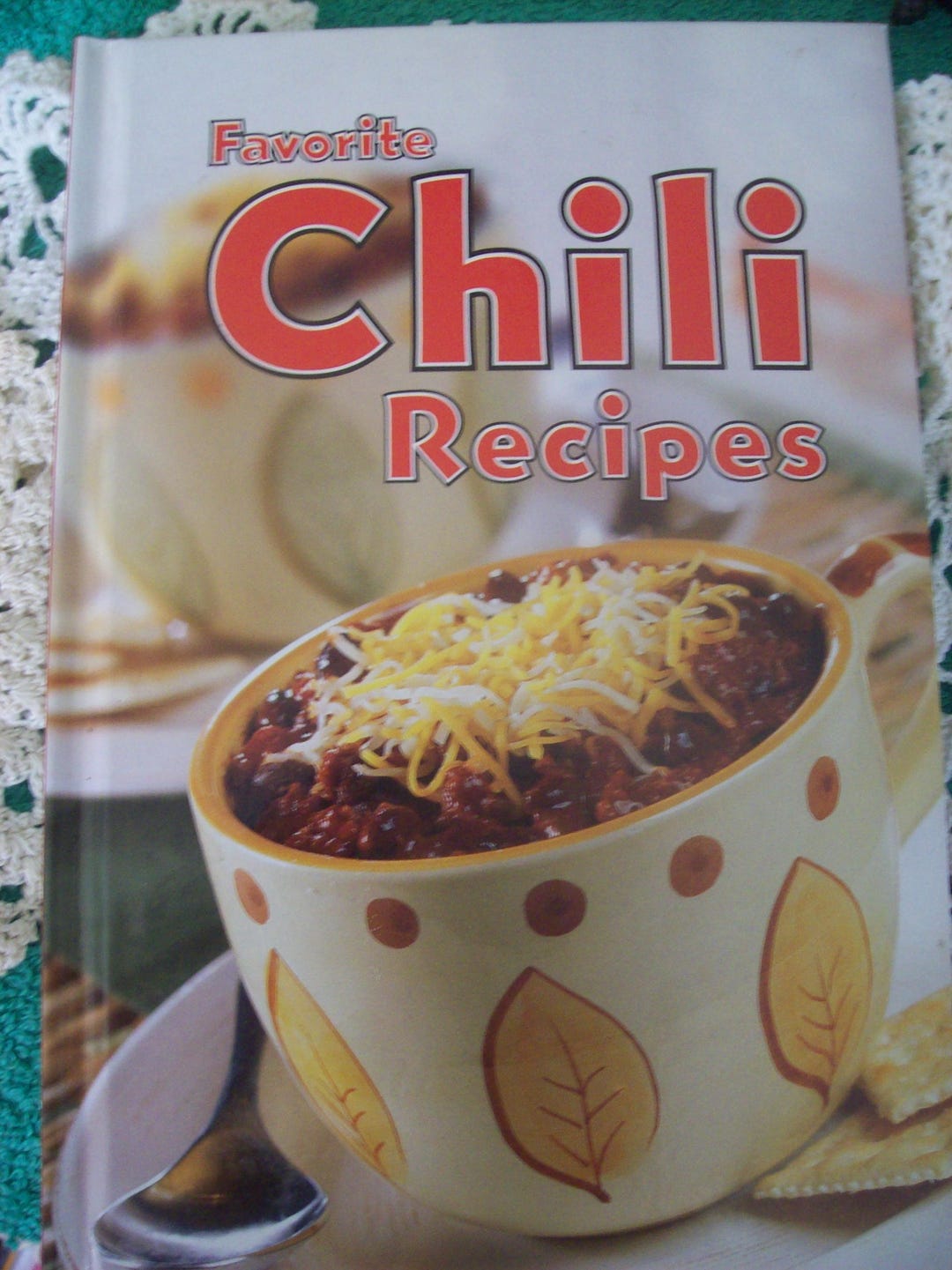 Favorite Chili Recipes- Hardbound Cookbook- - Etsy