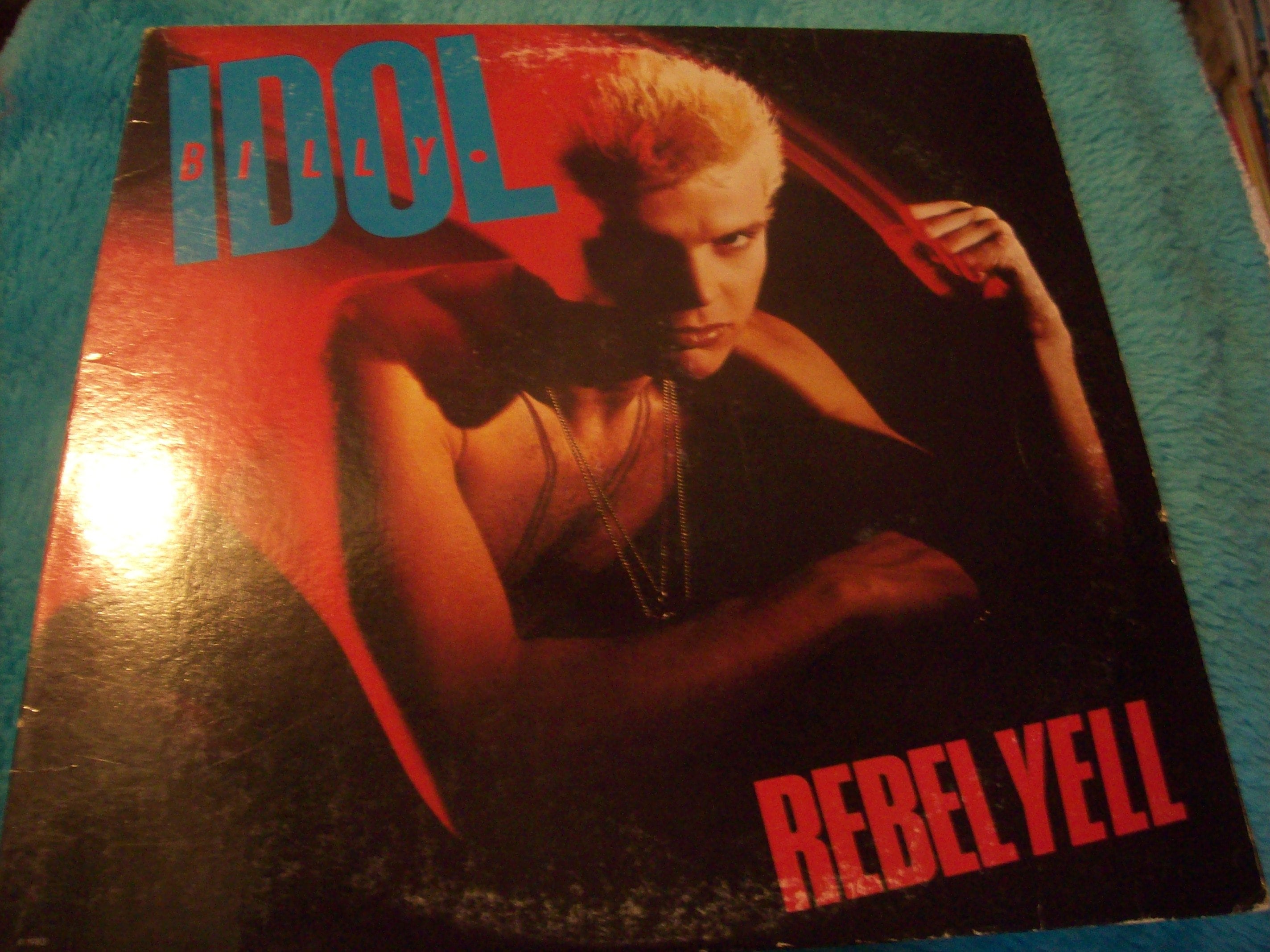 Billy Idol Rebel Yell Album Cover