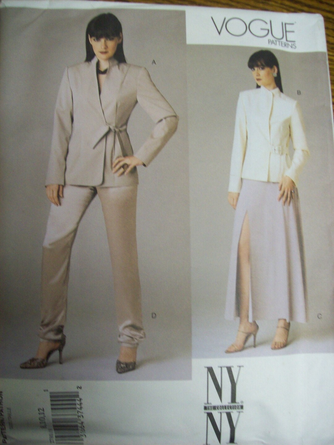 Vogue Patterns V2780 / Vogue 2780 Size 8 10 12 NY the Collection Misses ...