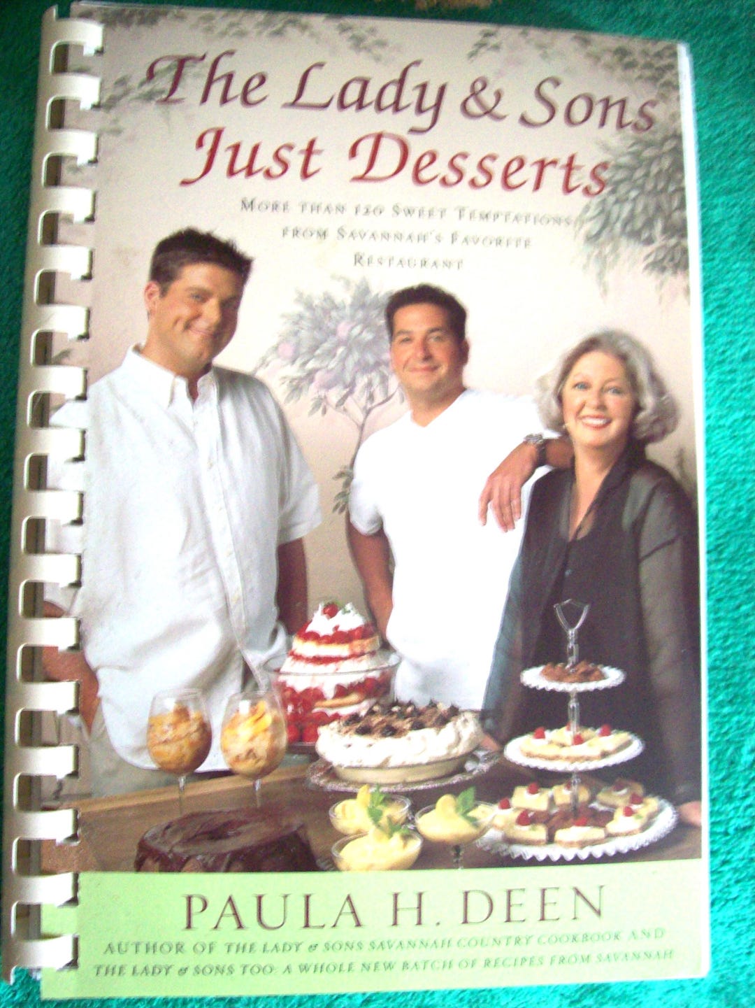 The Lady & Sons Just Desserts Cookbook by Paula Deen- Vintage Cookbooks ...