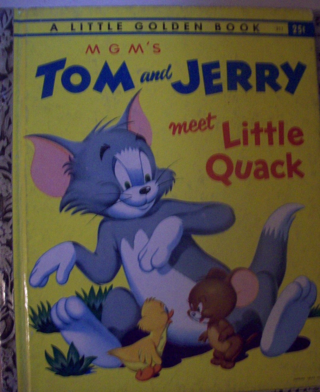 Vintage Tom and Jerry: Meet Little Quack, 1953 Little Golden Book - Etsy