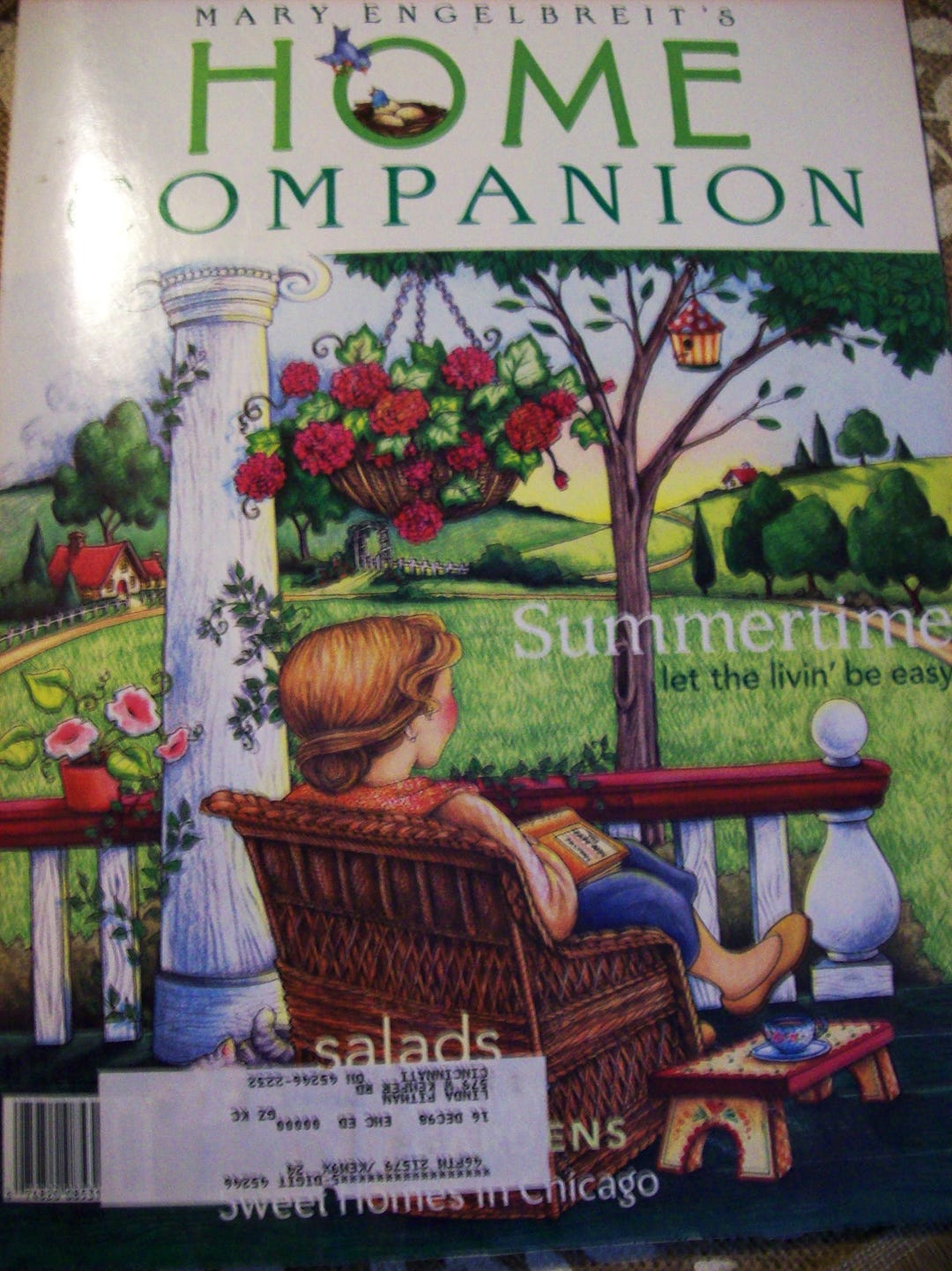 Mary Engelbreit's Home Companion Magazine - July 10 1998- Ann Estelle ...