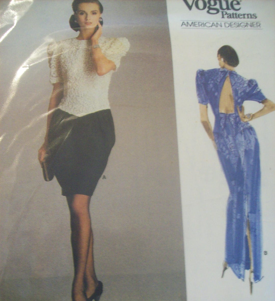 Vogue 2072 Sewing Pattern – Kasper American Designer, Size 6-10 - Etsy