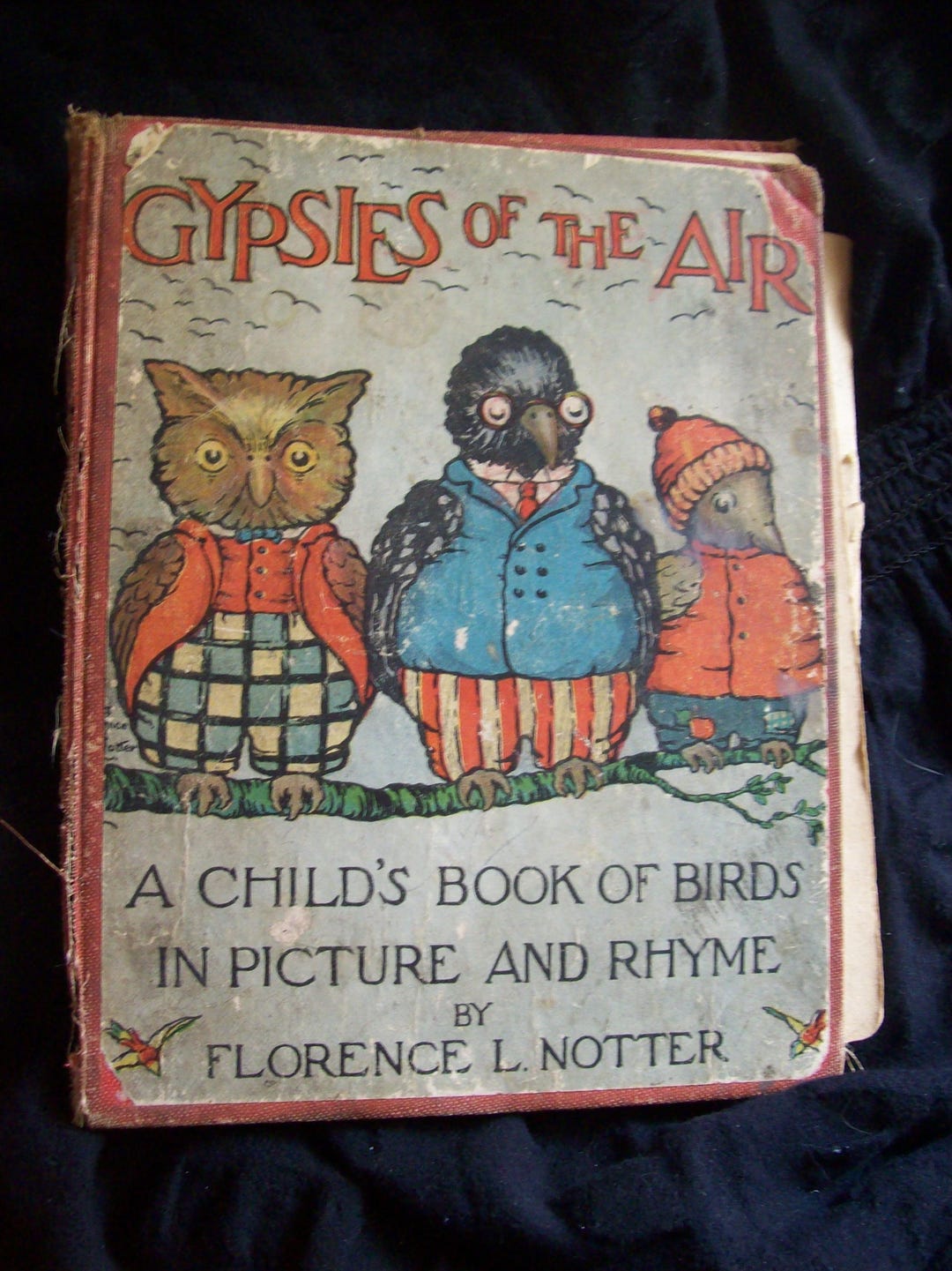 Antique Children's Bird Book: 1919 Gypsies of the Air - Upcycle - Etsy