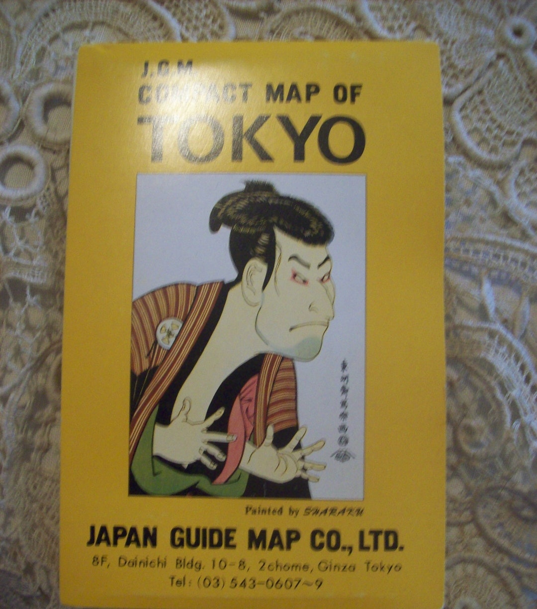 J.G.M. Compact Map of Tokyo/ Japan Guide Map Co./ Subway Map/ - Etsy