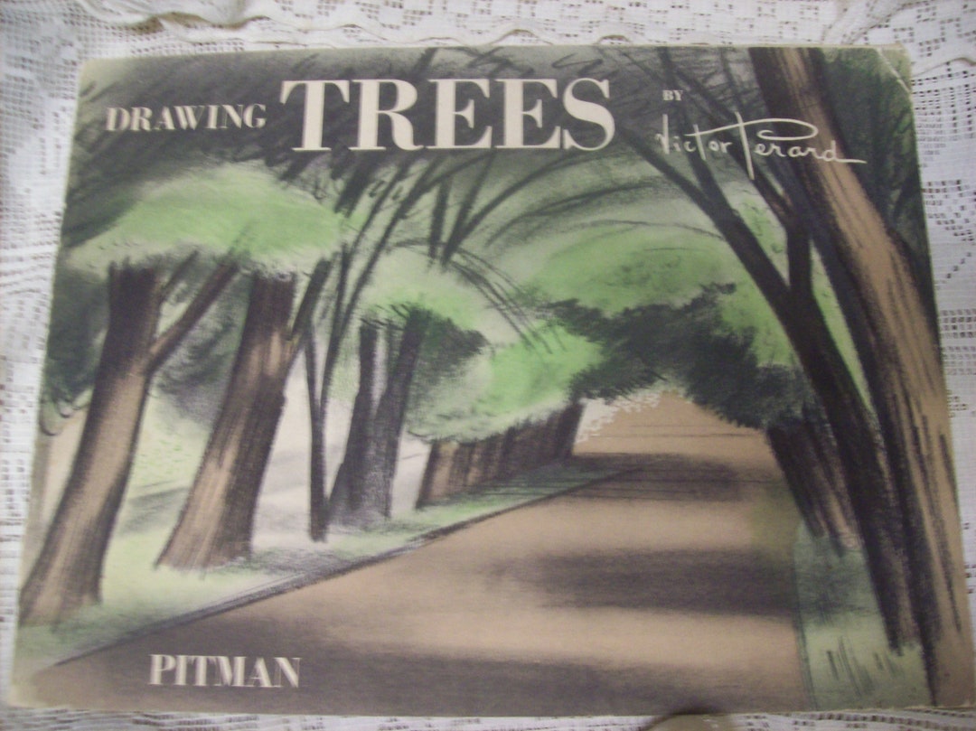 Drawing Trees by Victor Perard/ 1955 Edition/ Vintage Books/ Art ...