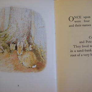 The Tale of Peter Rabbit by Beatrix Potter - Small Children's Book- F ...