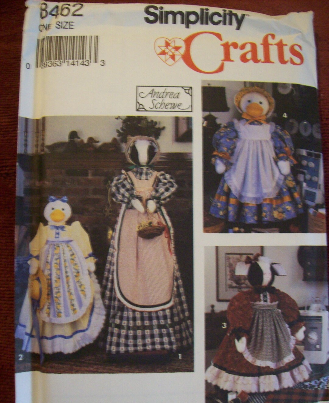 Simplicity 8462 Cow and Duck Covers for Vacuums and Sewing Machines Craft Pattern Uncut factory ...