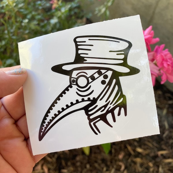 Dr Plague Doctor Sticker - Etsy