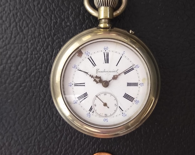 Cross & Beguelin Centennial Pocket Watch Circa 1870-1879 (not Running ...
