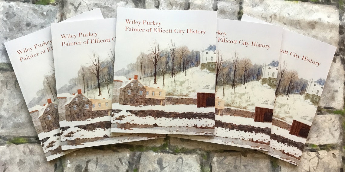 BOOK - Wiley Purkey - Painter of Ellicott City - Etsy