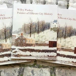 BOOK - Wiley Purkey - Painter of Ellicott City - Etsy